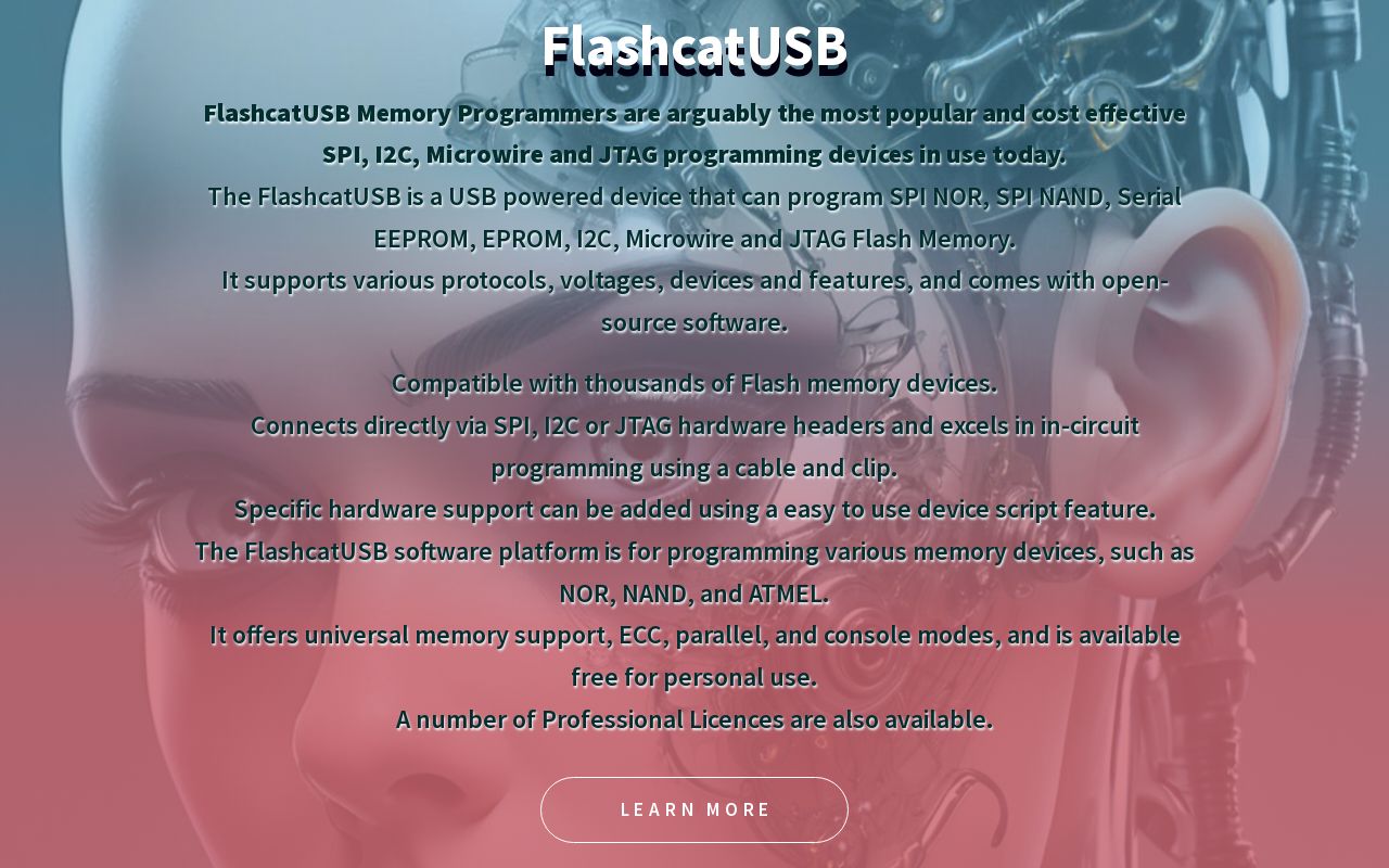 FlashcatUSB - FlashcatUSB Memory Programmers - NAND NOR Serial and Parallel